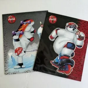 Coca Cola | Office | Vintage Coca Cola Coke Soft Drink Folder Polar ...